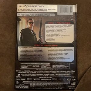 Media | Terminator 2 T2 Extreme Dvd | Poshmark